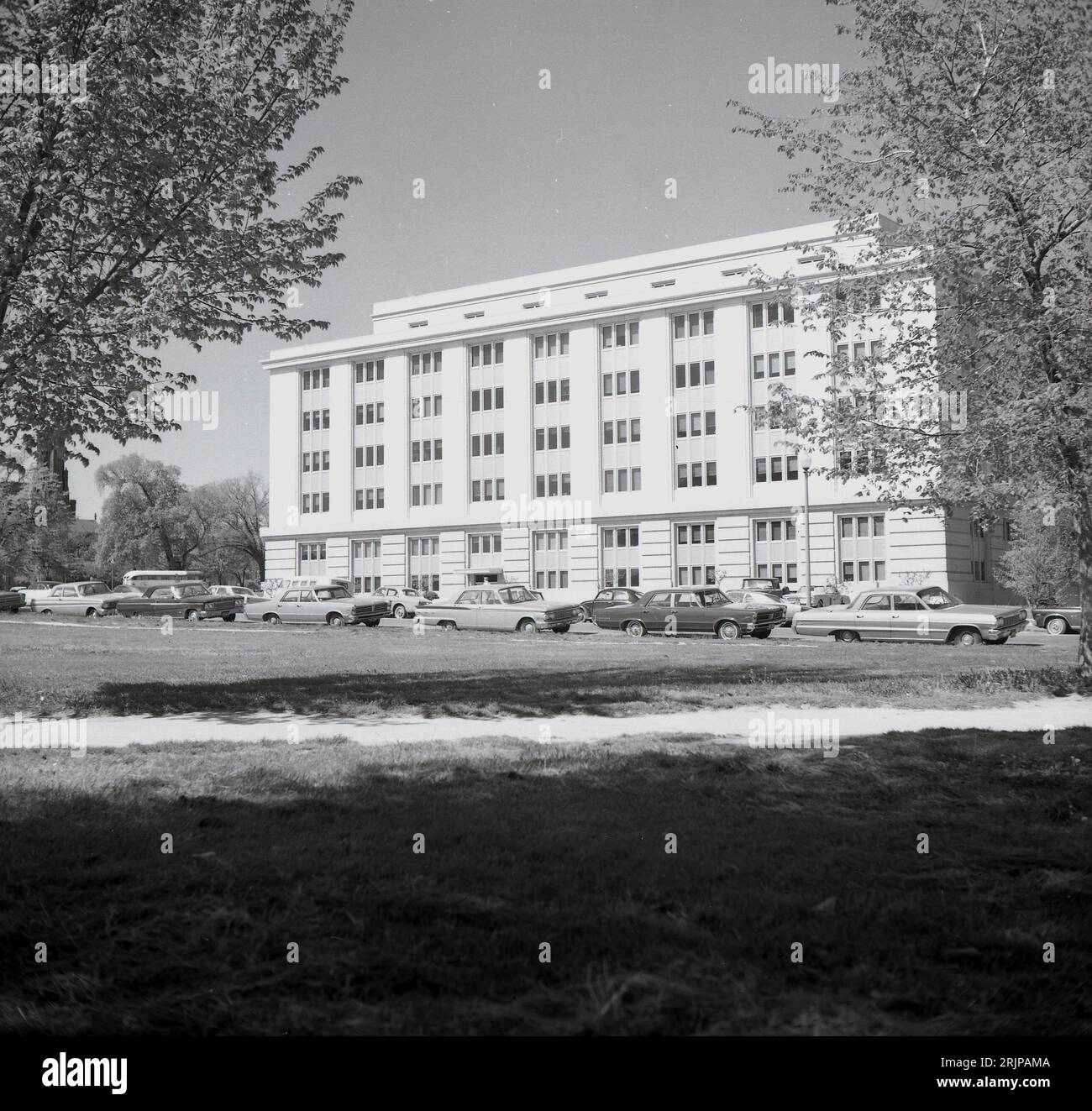 1960s, historical, exterior of a government building, Washington DC ...