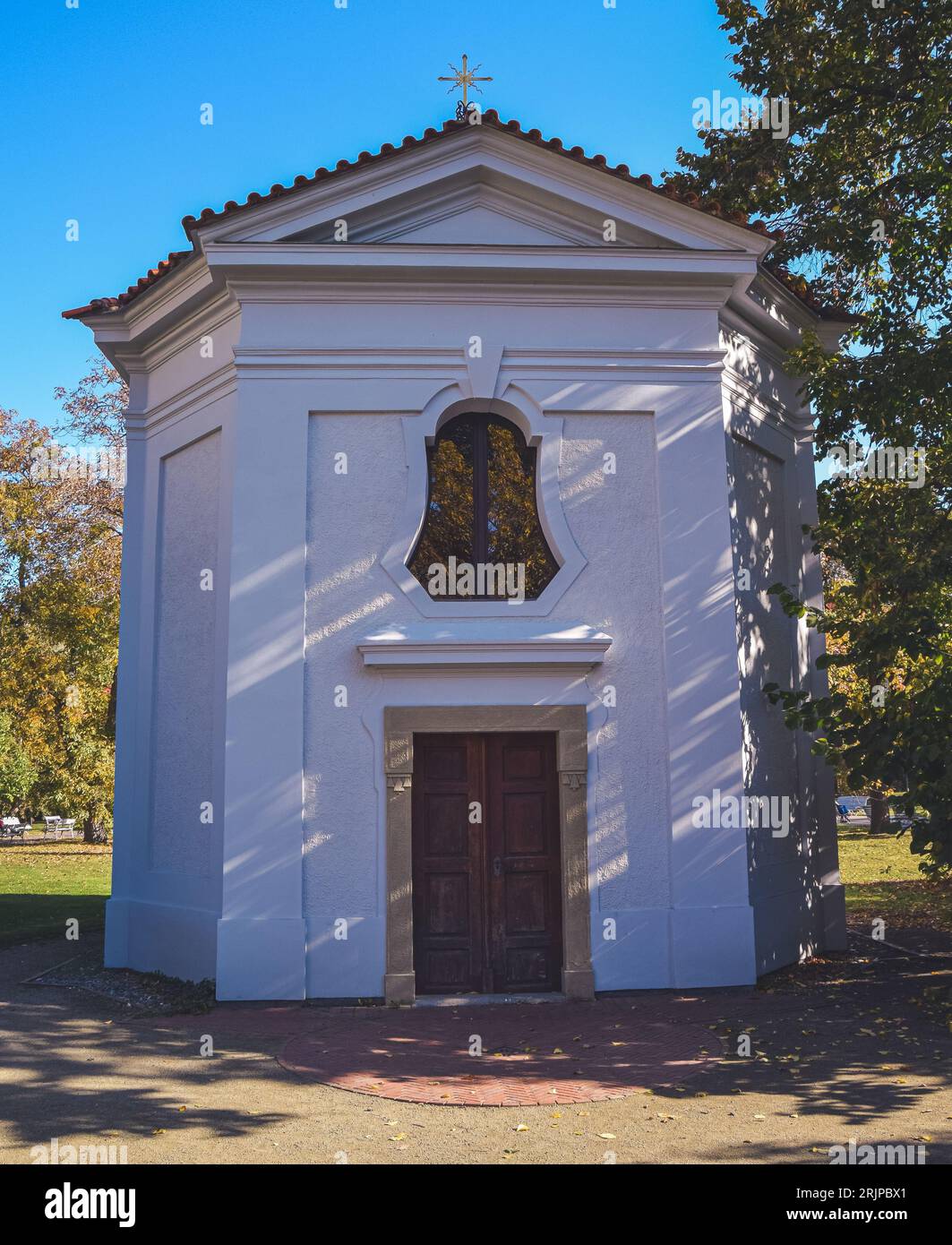 Kaple Sv. Terezie z Avily - Chapel of St. Theresa of Avila - Vojanovy sady, Prague Stock Photo ...
