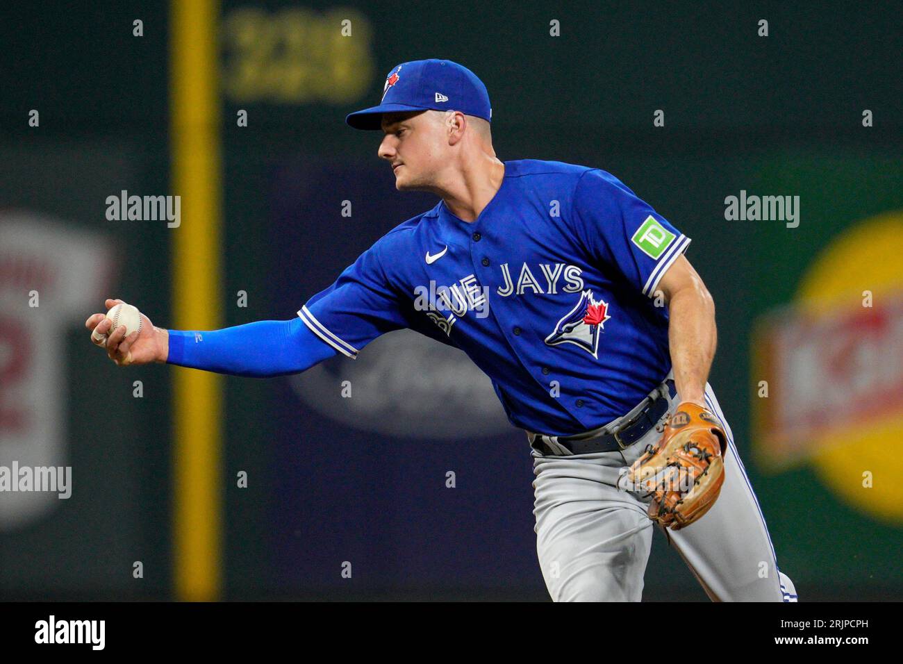 Toronto Blue Jays' Matt Chapman fails to field a single hit by ...