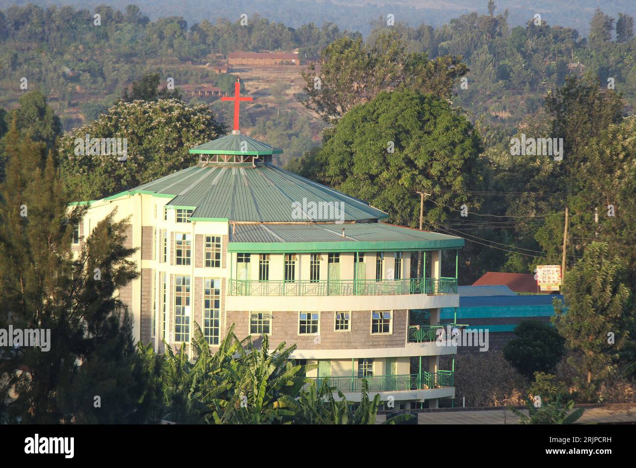 A majestic church located in the Mount Kenya region of Chuka, Kenya ...