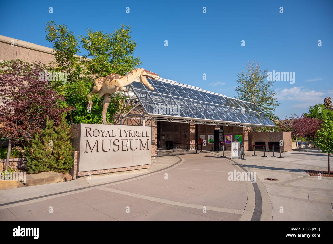 Drumheller, Alberta - June 25, 2023: Exterior of the famous Royal ...