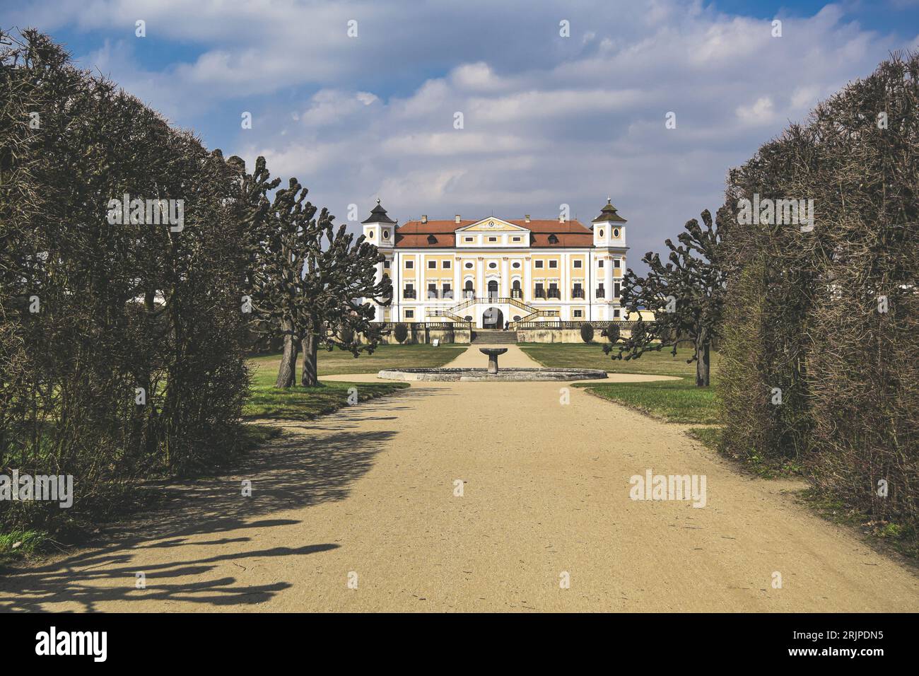 Milotice castle, Czech Republic 4 Stock Photo - Alamy