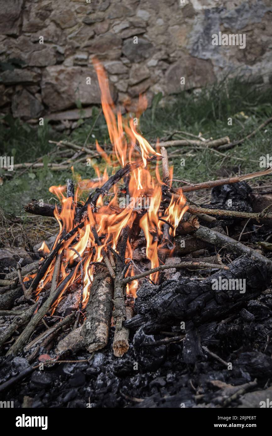 Explosion backdrop fire hi-res stock photography and images - Alamy