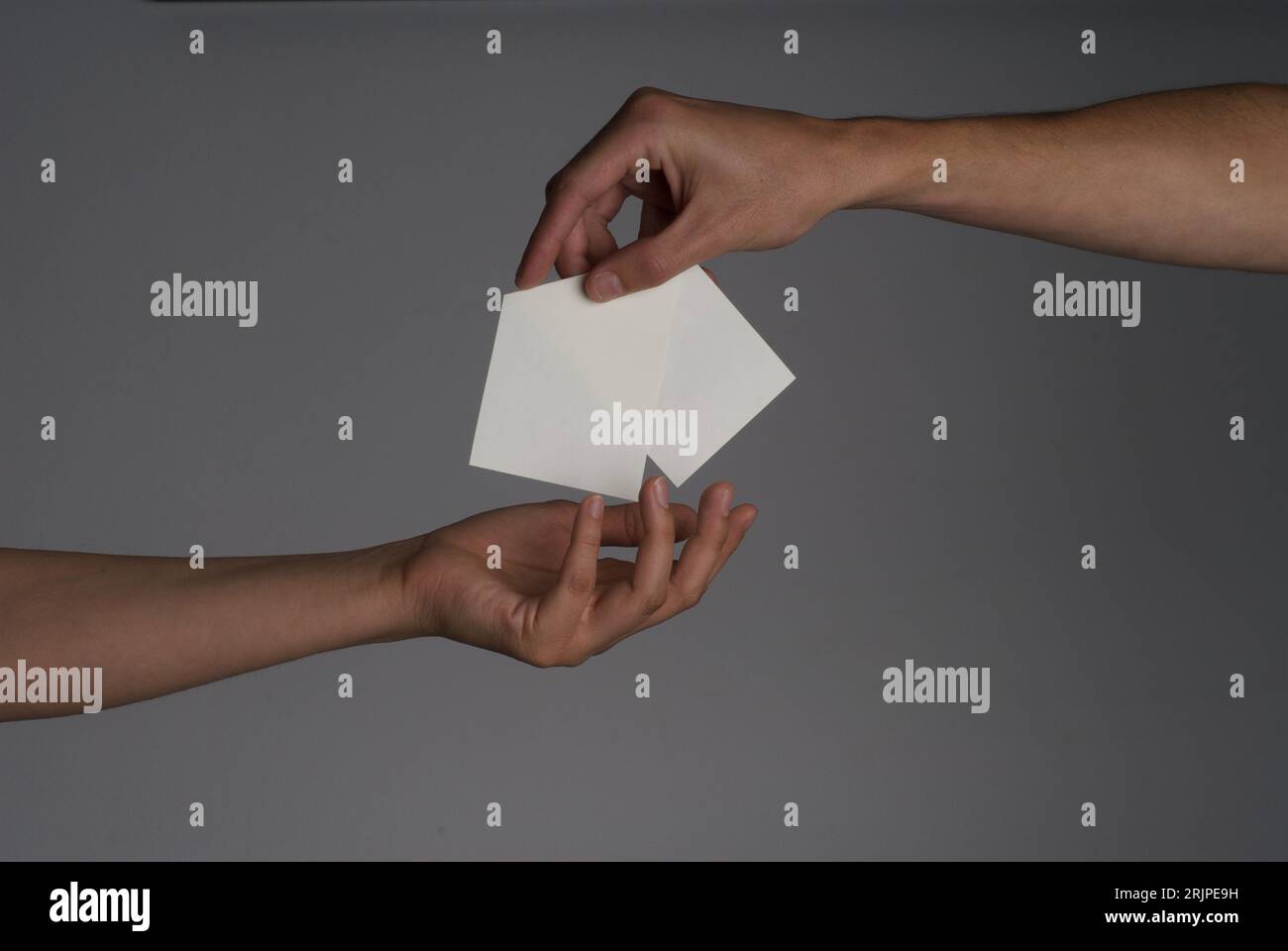 photography of hands with a paper Stock Photo - Alamy