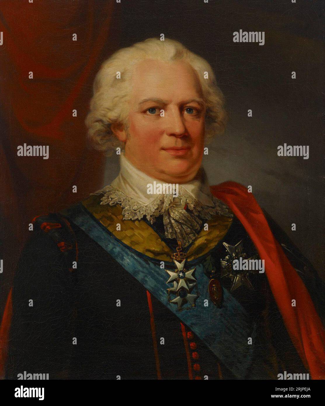 Count Karl Lagerbring by Carl Frederik von Breda Stock Photo - Alamy