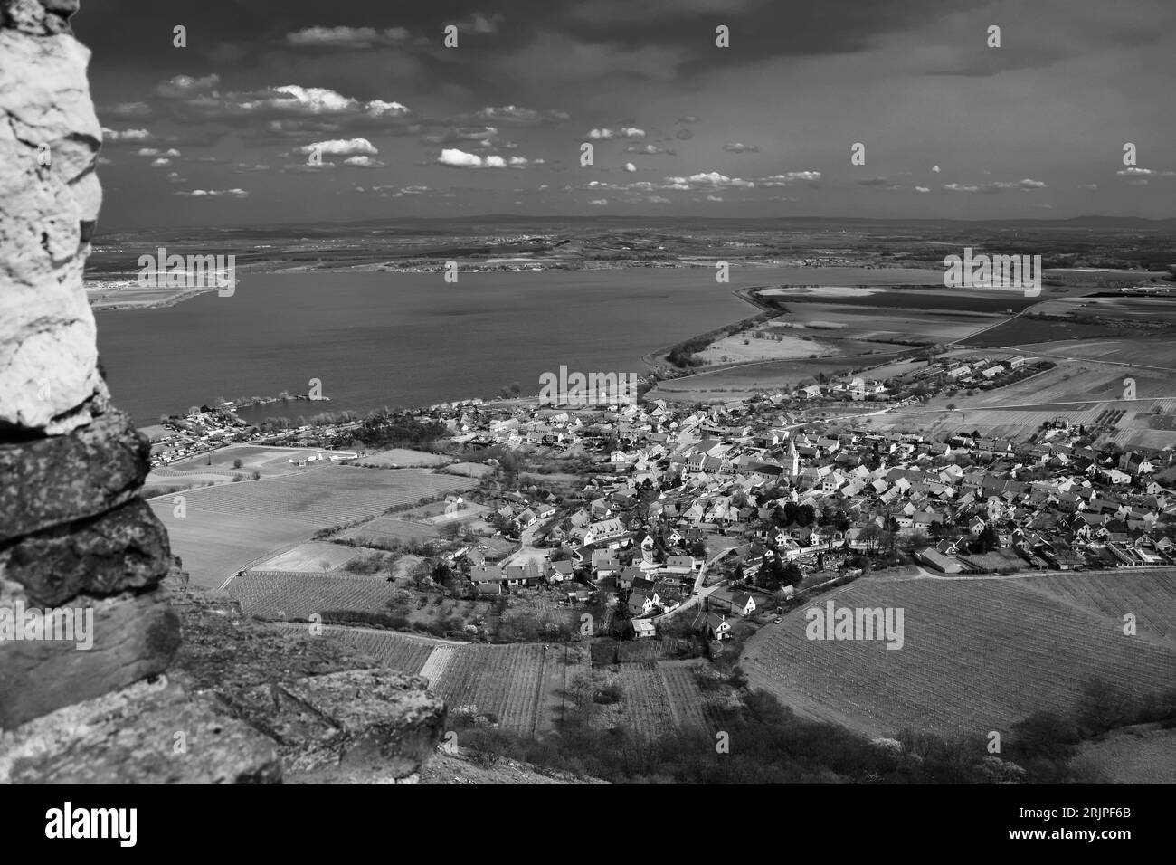 Amazing cityscape view travel vacation Black and White Stock Photos ...