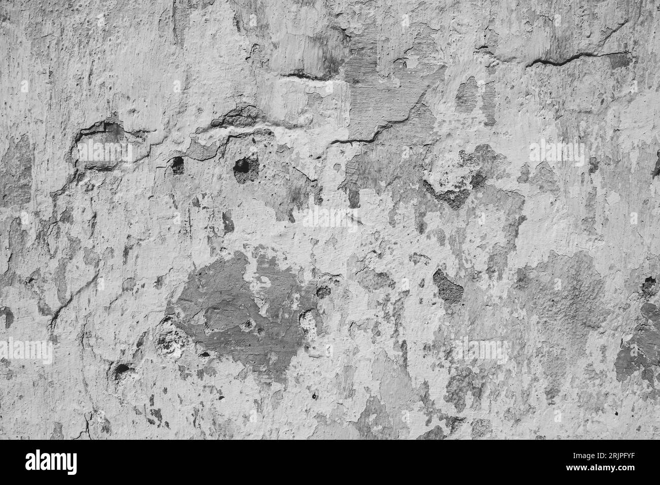 Texture of an old mill wall, Black and White Stock Photo - Alamy