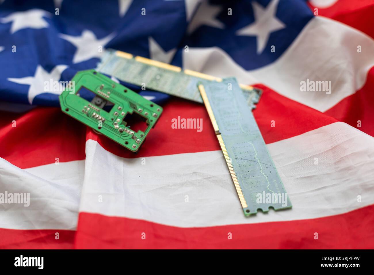 3d model american flag hi-res stock photography and images - Alamy