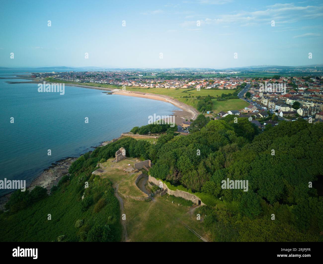An aerial view of morecambe hi-res stock photography and images - Alamy