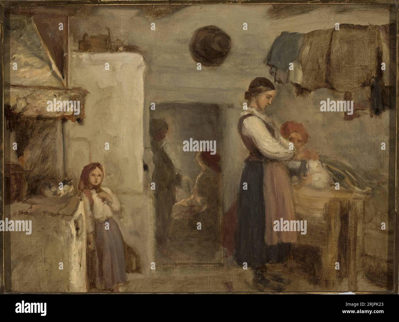 Peasant cottage interior hi-res stock photography and images - Alamy