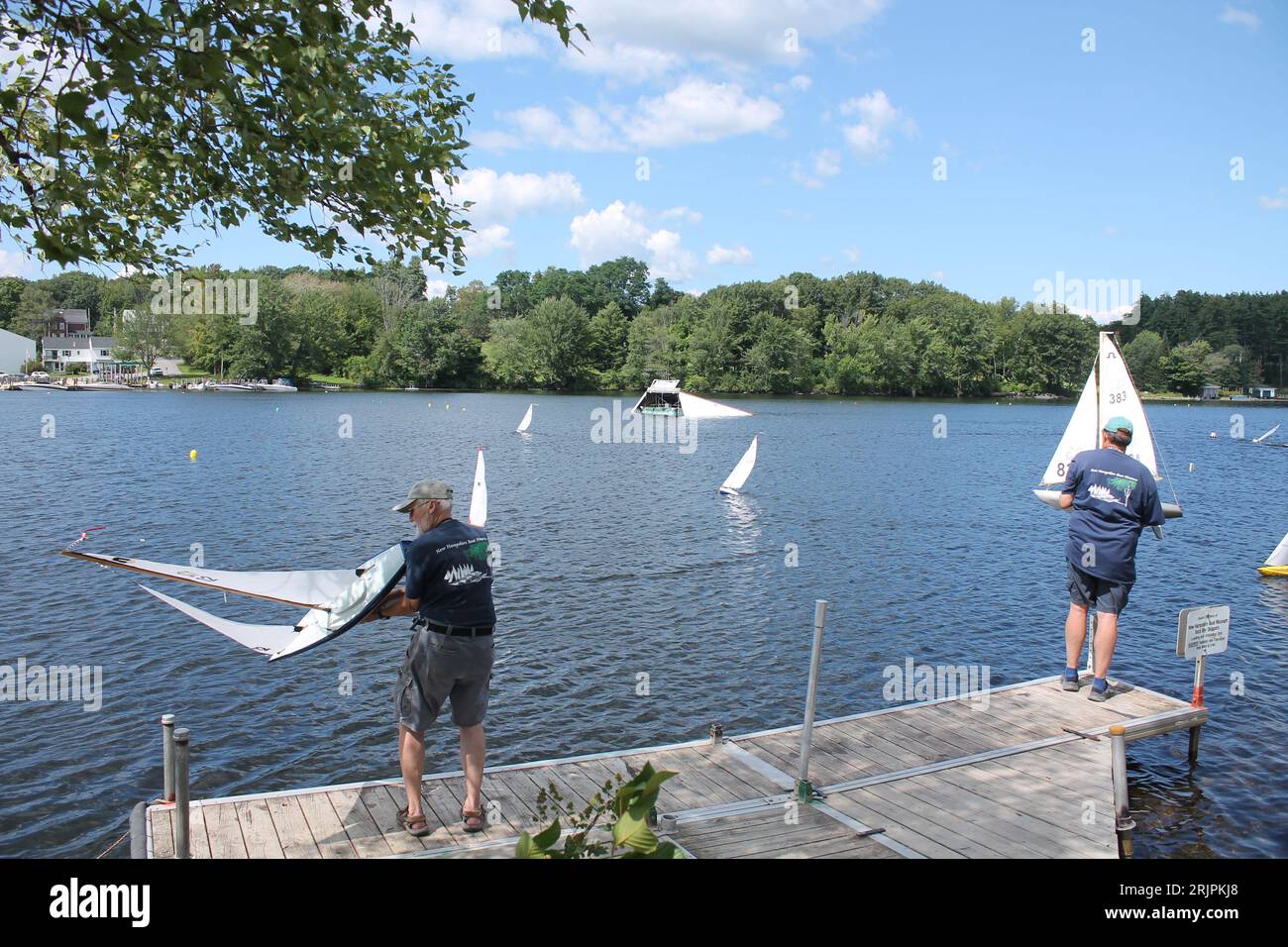 remote control sailboats Stock Photo - Alamy