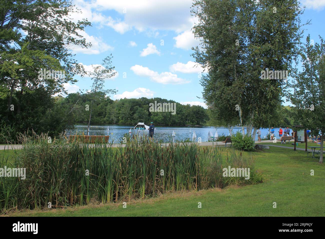 remote control sailboats Stock Photo - Alamy