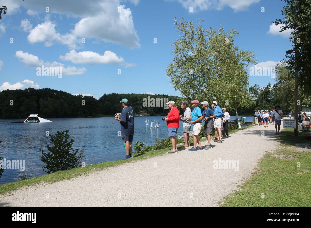 remote control sailboats Stock Photo - Alamy