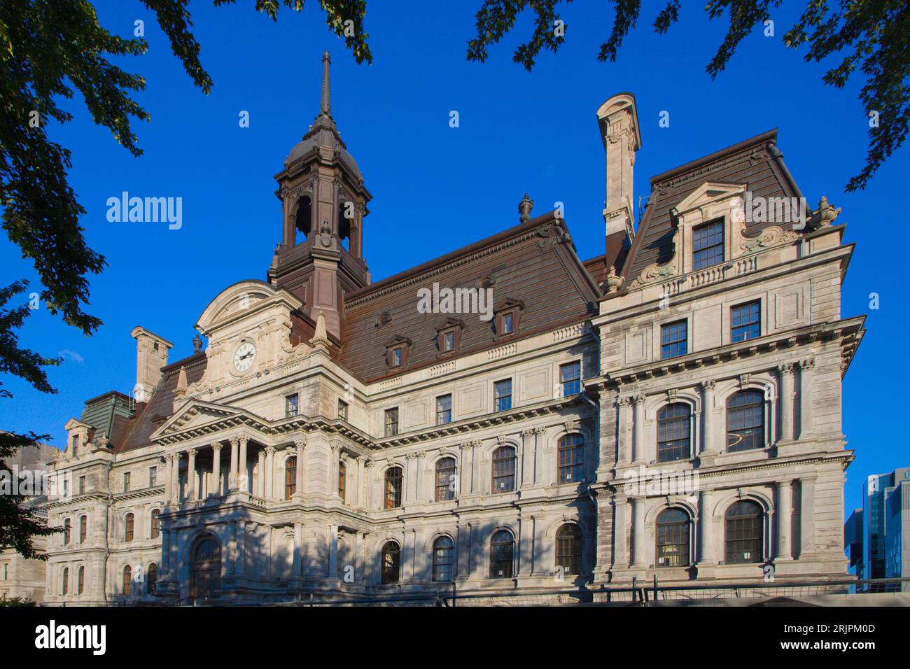 Quebec city and hotel de ville hi-res stock photography and images - Alamy