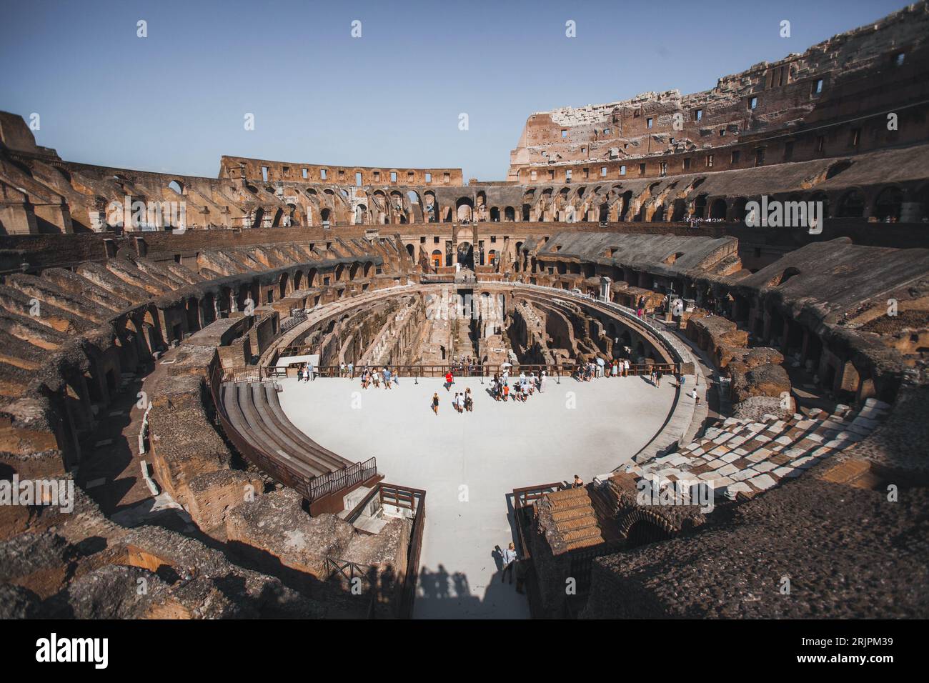 Views from the Colosseum in Rome, Italy Stock Photo - Alamy