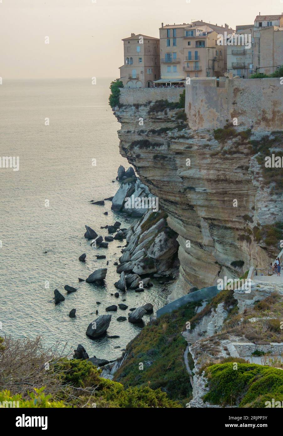 Bonifacio (Corse, France) - Corsica is a big french island in ...