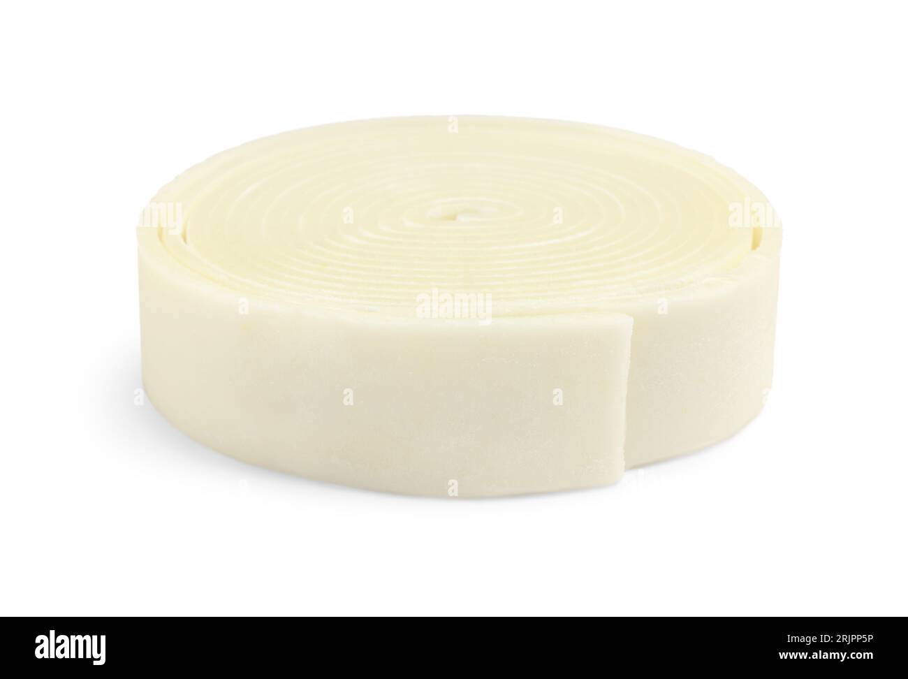 Roll of tasty bubble gum isolated on white Stock Photo - Alamy