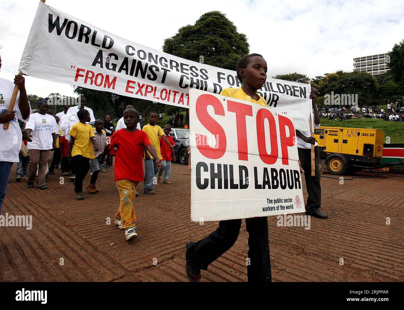 Stop child labour hi-res stock photography and images - Alamy