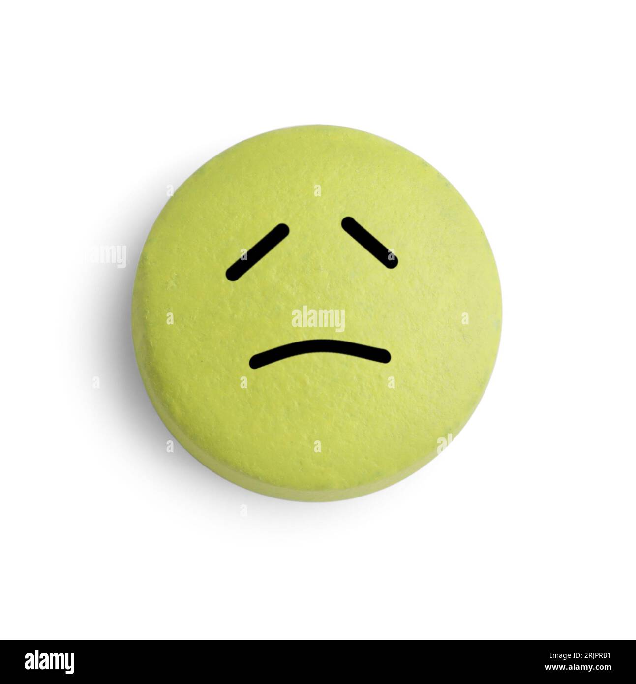 Top view sad face Cut Out Stock Images & Pictures - Alamy