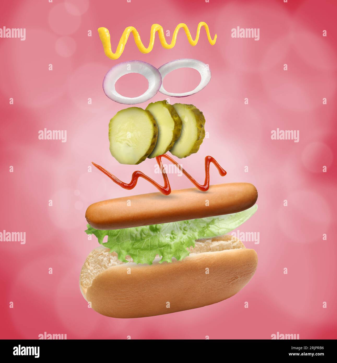 Hot dog ingredients hi-res stock photography and images - Alamy