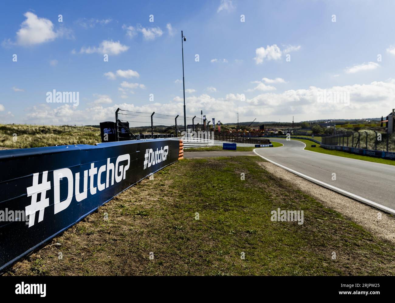 ZANDVOORT - The Zandvoort circuit in the run-up to the Dutch Grand Prix ...