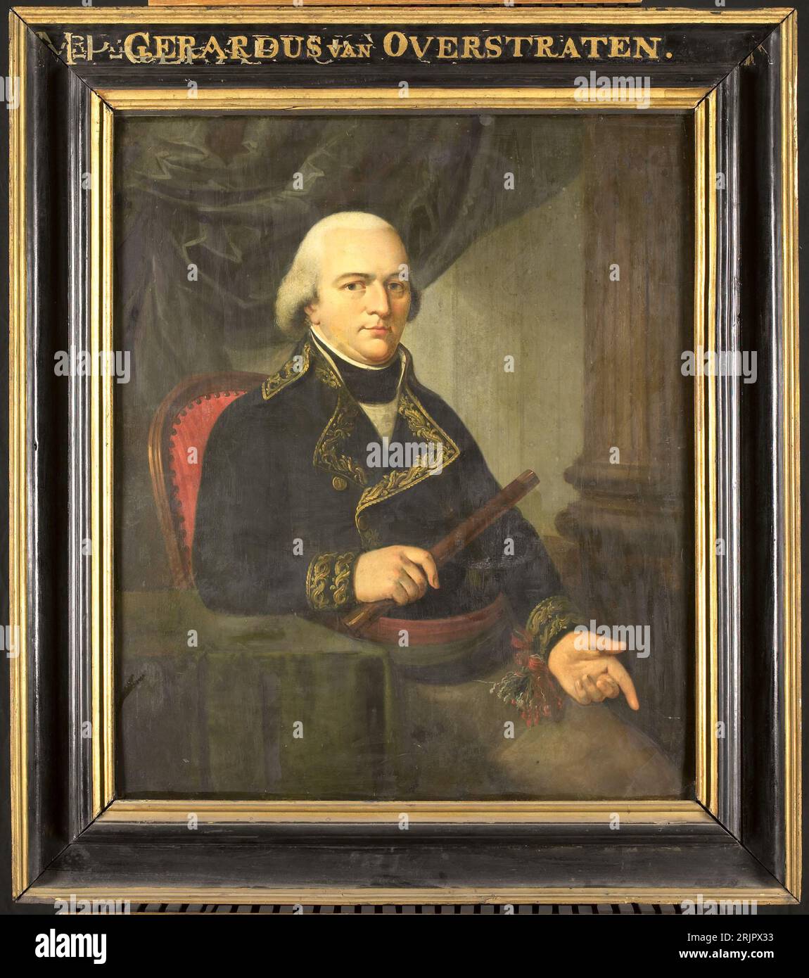 Portrait of Pieter Gerardus van Overstraten, Governor-General of the ...