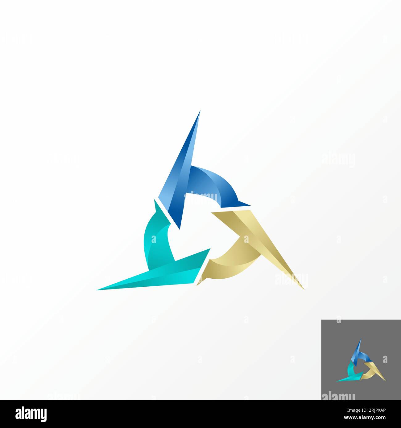 T rotate logo Stock Vector Images - Alamy