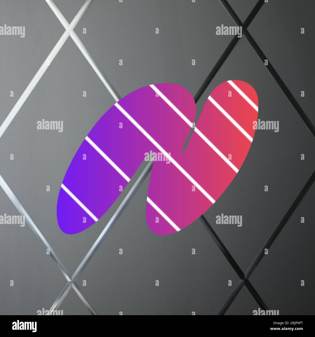 Vibrant pink shape hi-res stock photography and images - Alamy