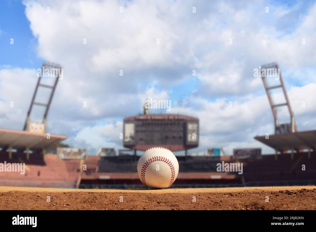 Vintage baseball stadium hi-res stock photography and images - Alamy