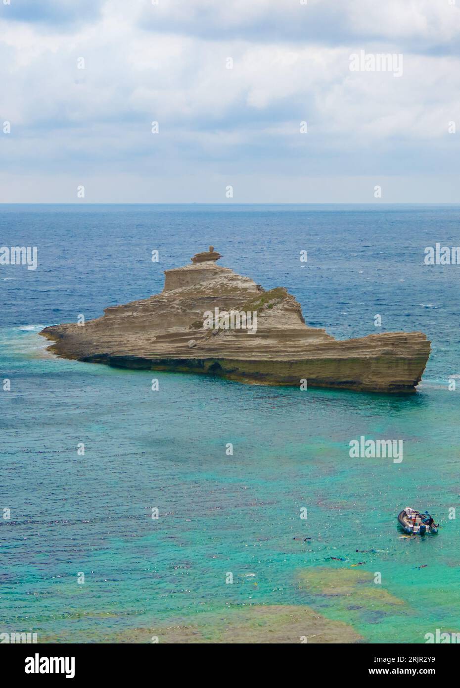 Bonifacio (Corse, France) - Corsica is a big french island in ...