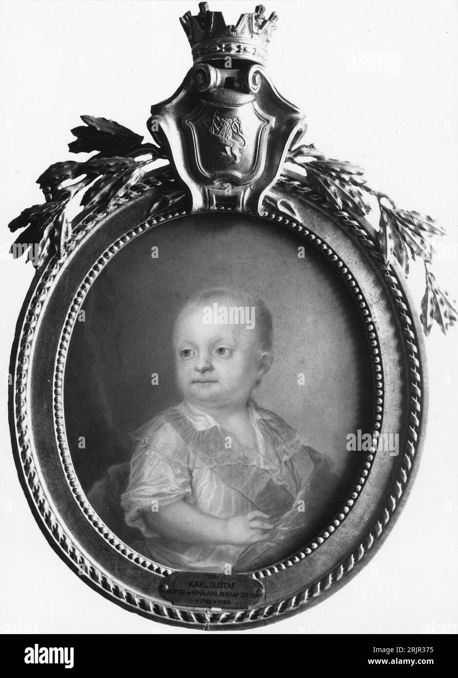 Karl Gustav (1782-1783), prince of Sweden, duke of Småland Unknown date ...