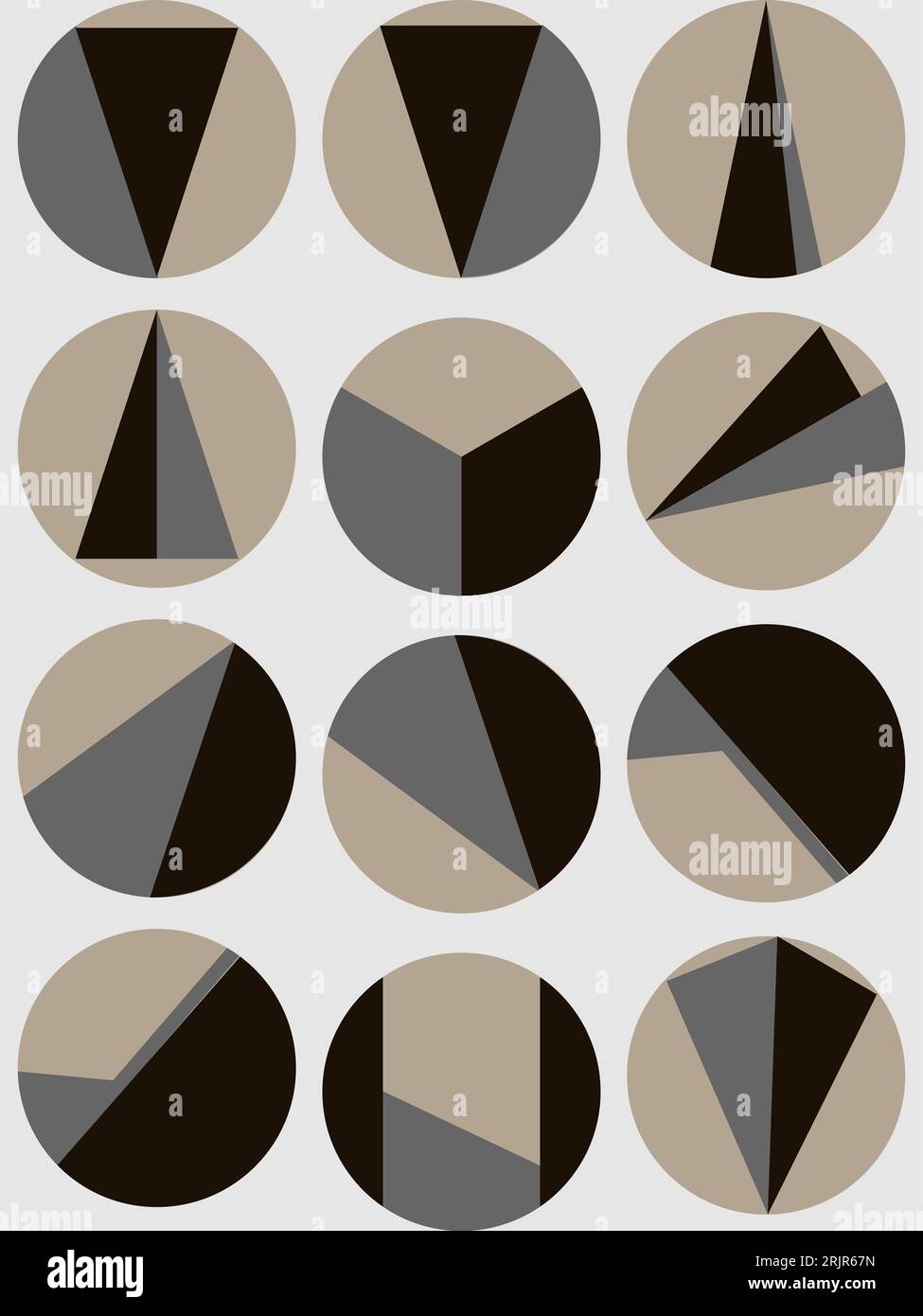 Repeating circular shapes hi-res stock photography and images - Alamy