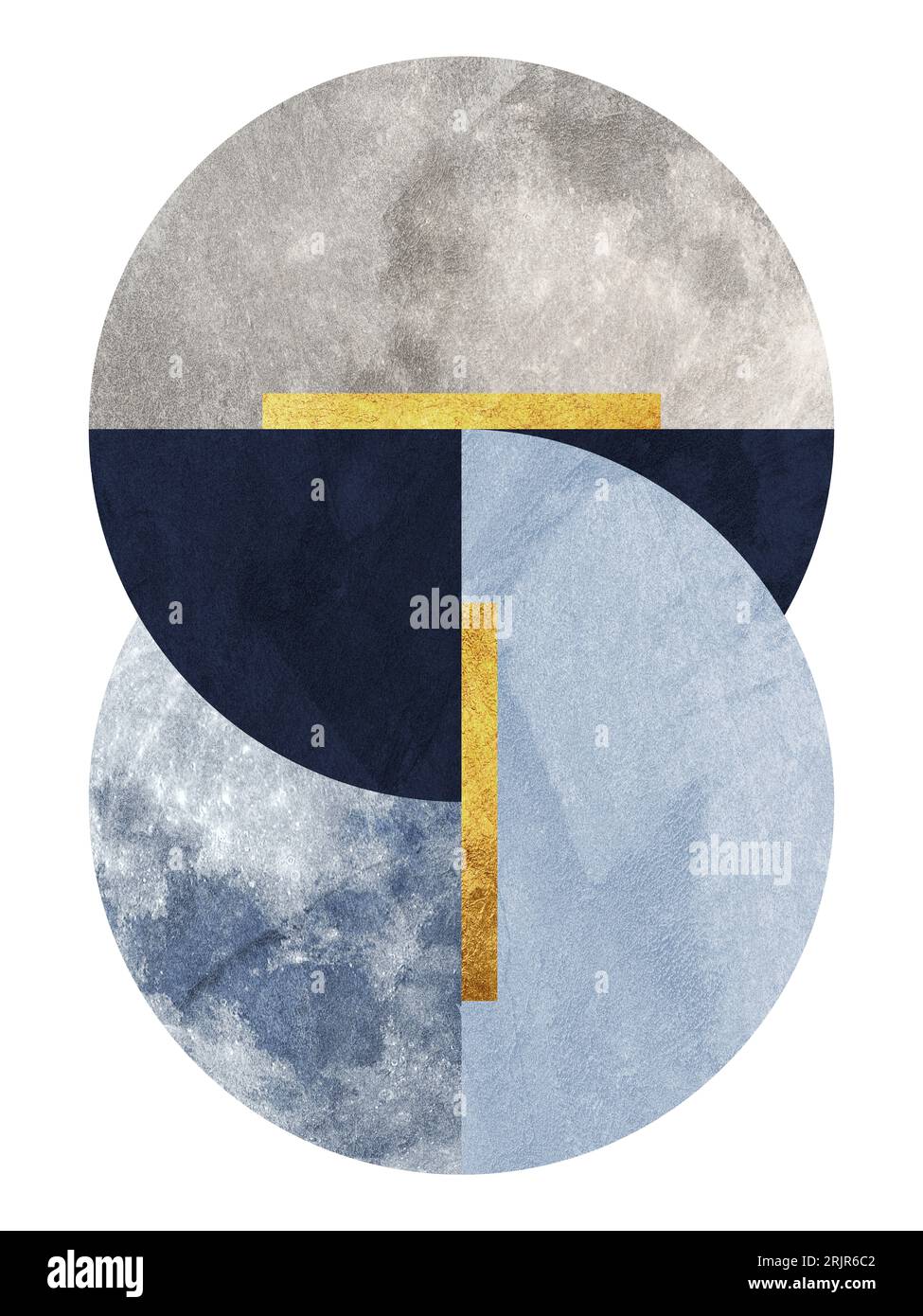 An illustration of interlocking circles of various colors Stock Photo ...