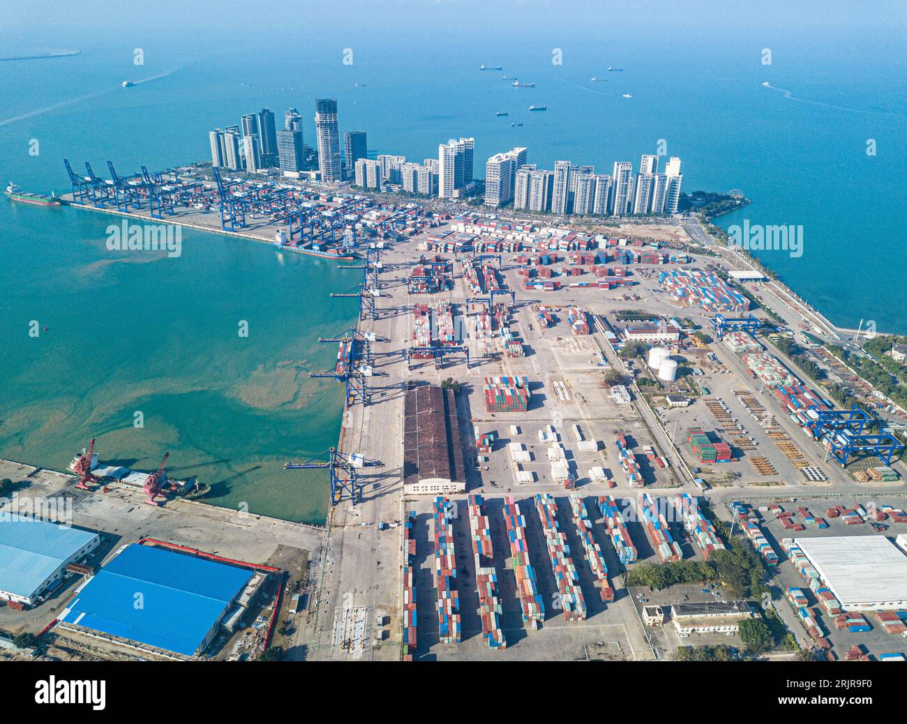 Beijing, China. 13th Jan, 2023. This aerial photo taken on Jan. 13 ...