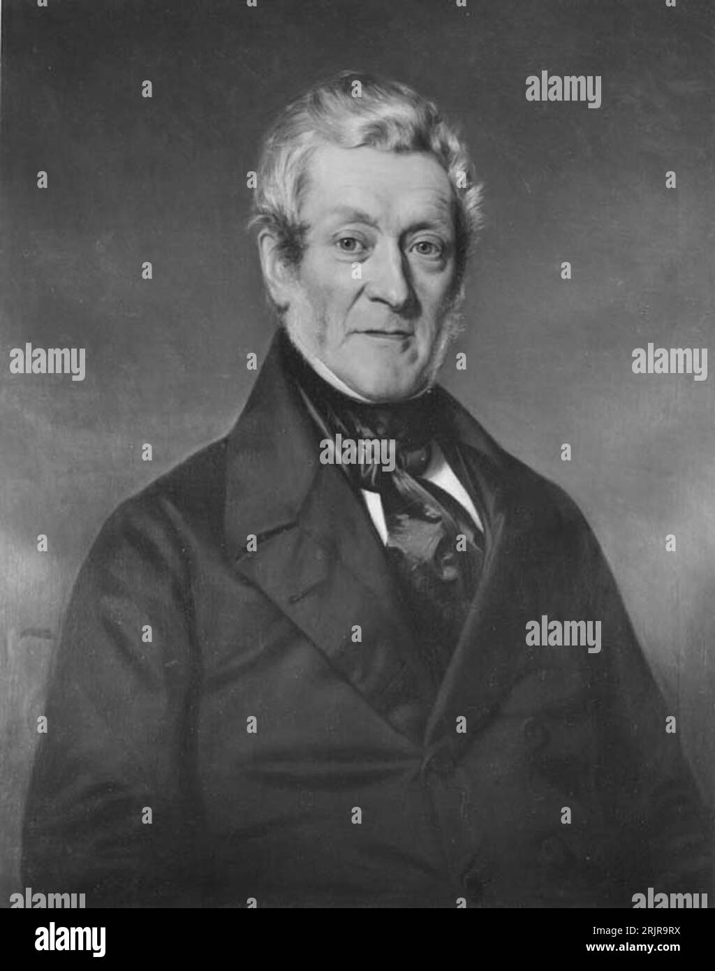 Portrait of J.P. van Mansvelt (1794-1860) 1853 by Johan Heinrich Neuman ...