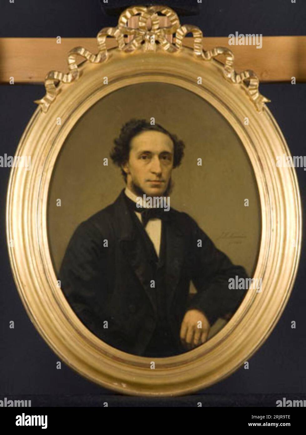 Portrait of Prof. mr. Otto van Rees (1825-1868) 1868 by Johan Heinrich ...