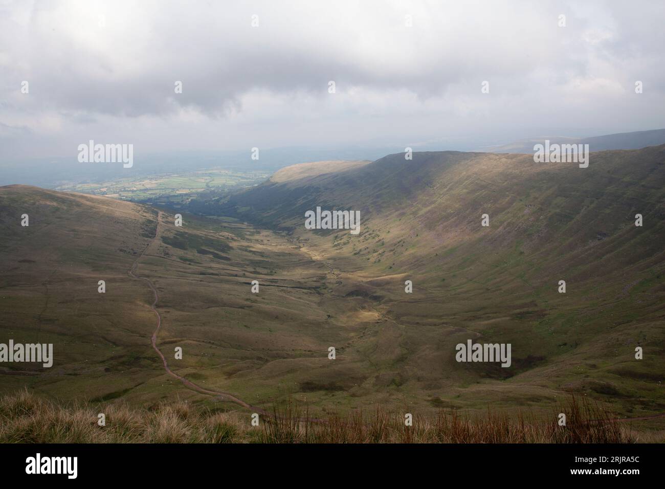 Bannau Brycheiniog (Brecon Beacons) national park, Wales Stock Photo ...
