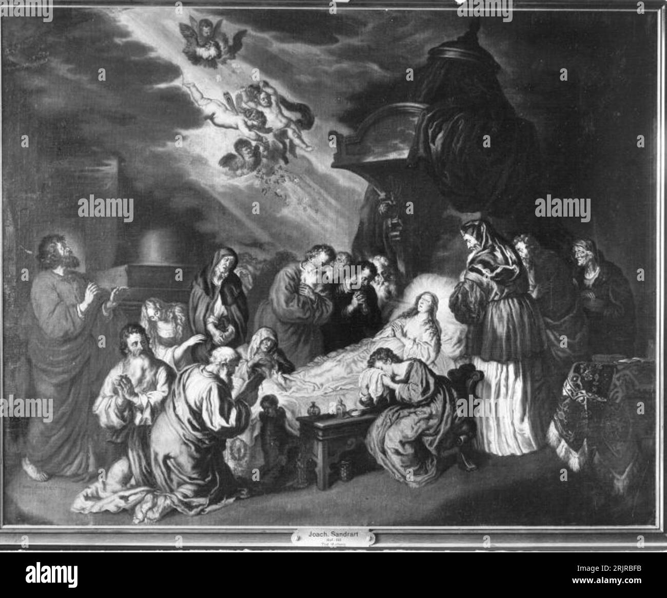 The death of mary Black and White Stock Photos & Images - Alamy