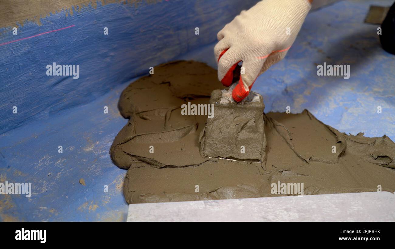 Bonding tile hi-res stock photography and images - Alamy