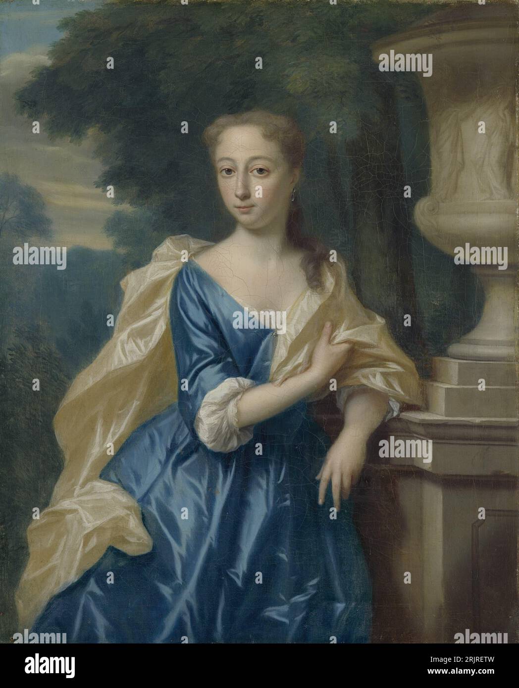 Portrait of Justina Johanna Ramskrammer, Wife of Isaac Parker 1734 by ...