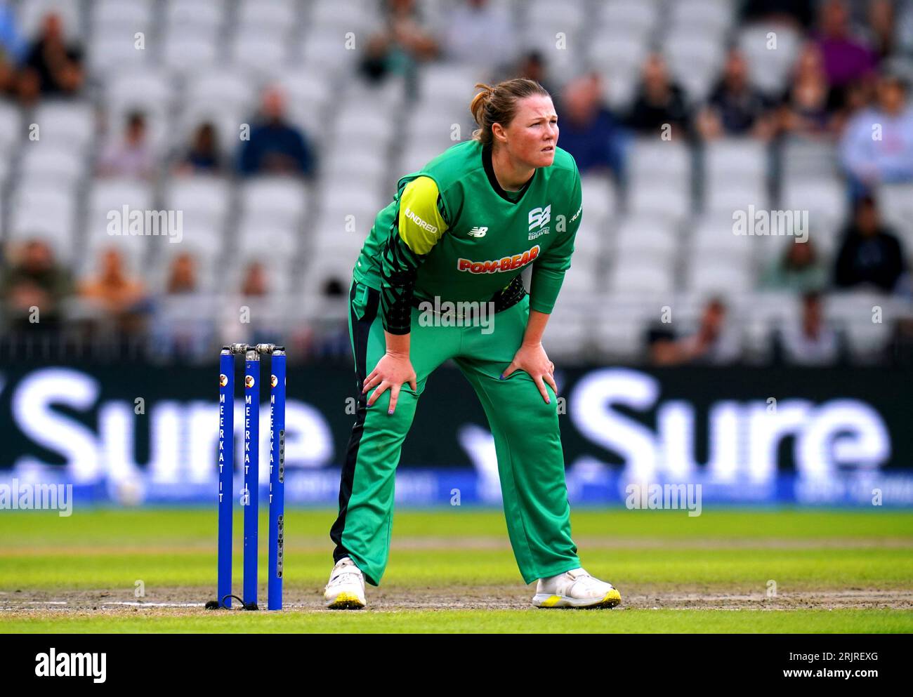 Southern Brave's Anya Shrubsole during The Hundred match at Emirates ...