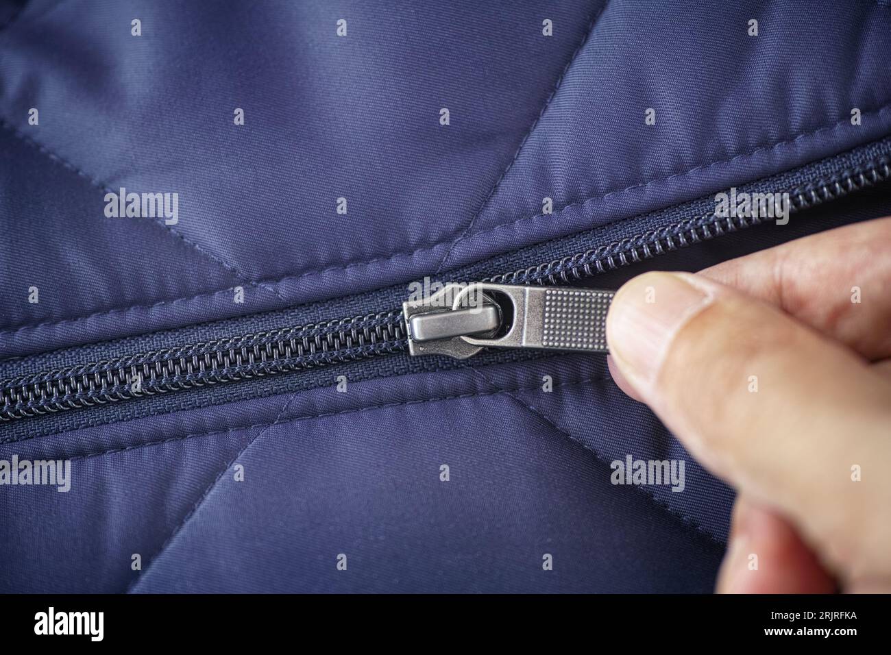 Jacket unzipped hi-res stock photography and images - Alamy