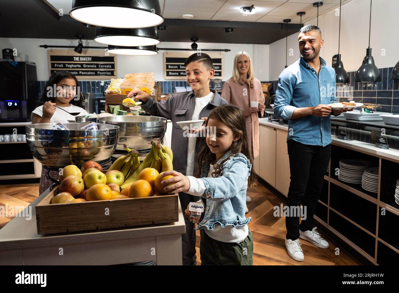 EDITORIAL USE ONLY Guests experience the 85 Bar cafe at Kings Cross ...