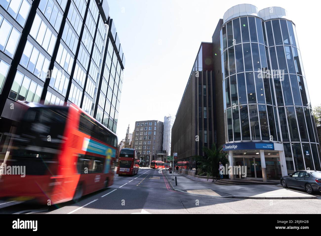 EDITORIAL USE ONLY Exterior views of Travelodge London Central Tower ...