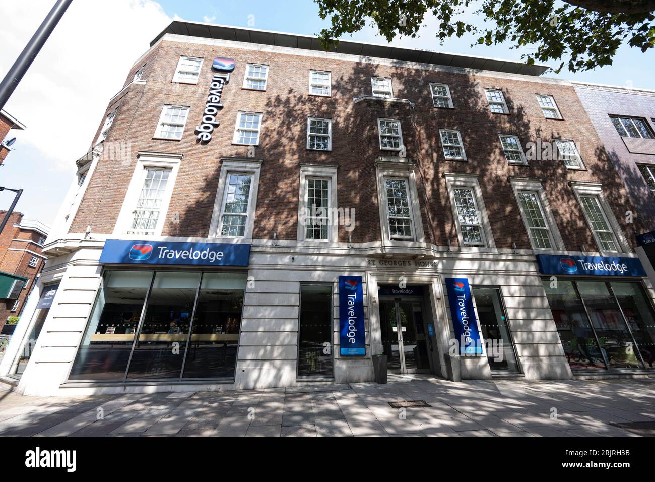 EDITORIAL USE ONLY Exterior views of Travelodge London Central Waterloo ...