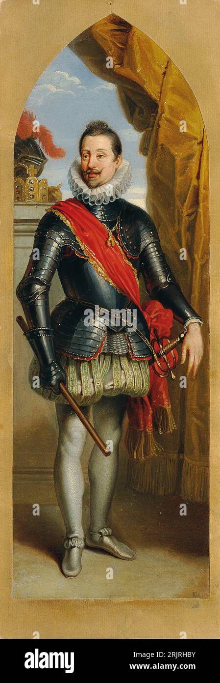 Emperor Ferdinand II standing 1839 by Johann Peter Krafft Stock Photo ...