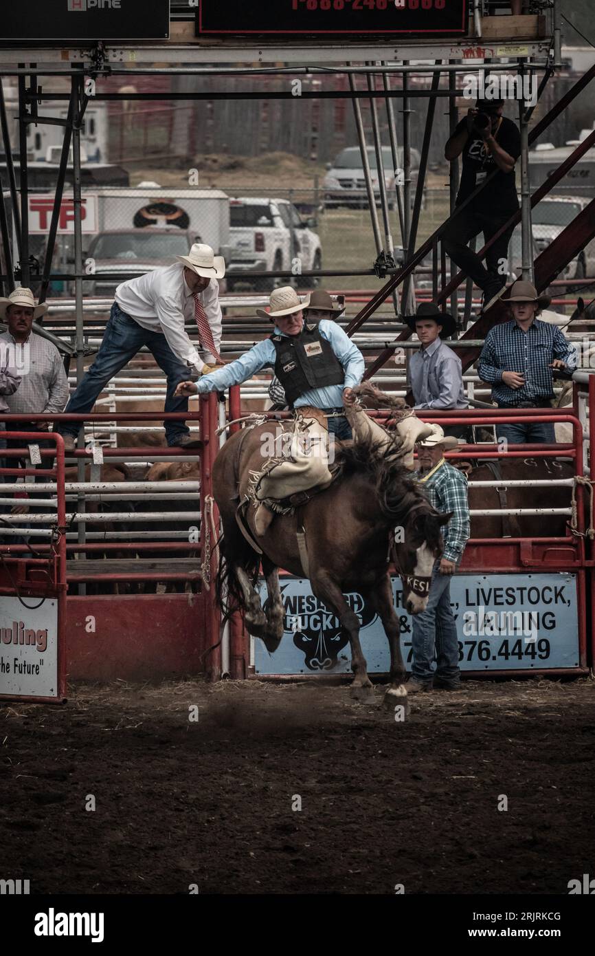 Rodeo arena outdoor show hi-res stock photography and images - Alamy