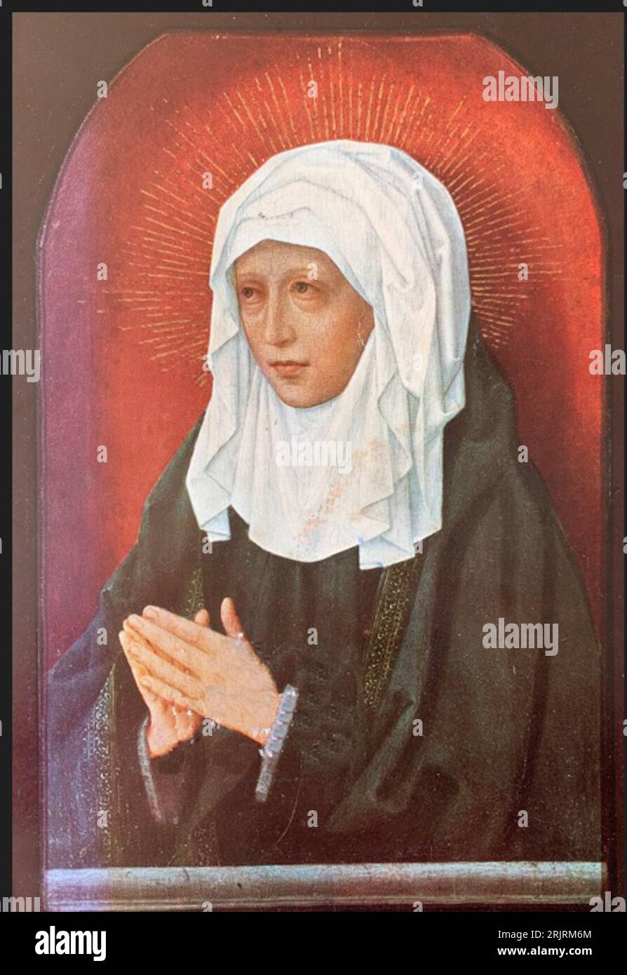 Maria circa 1500 by Jan Provoost Stock Photo - Alamy