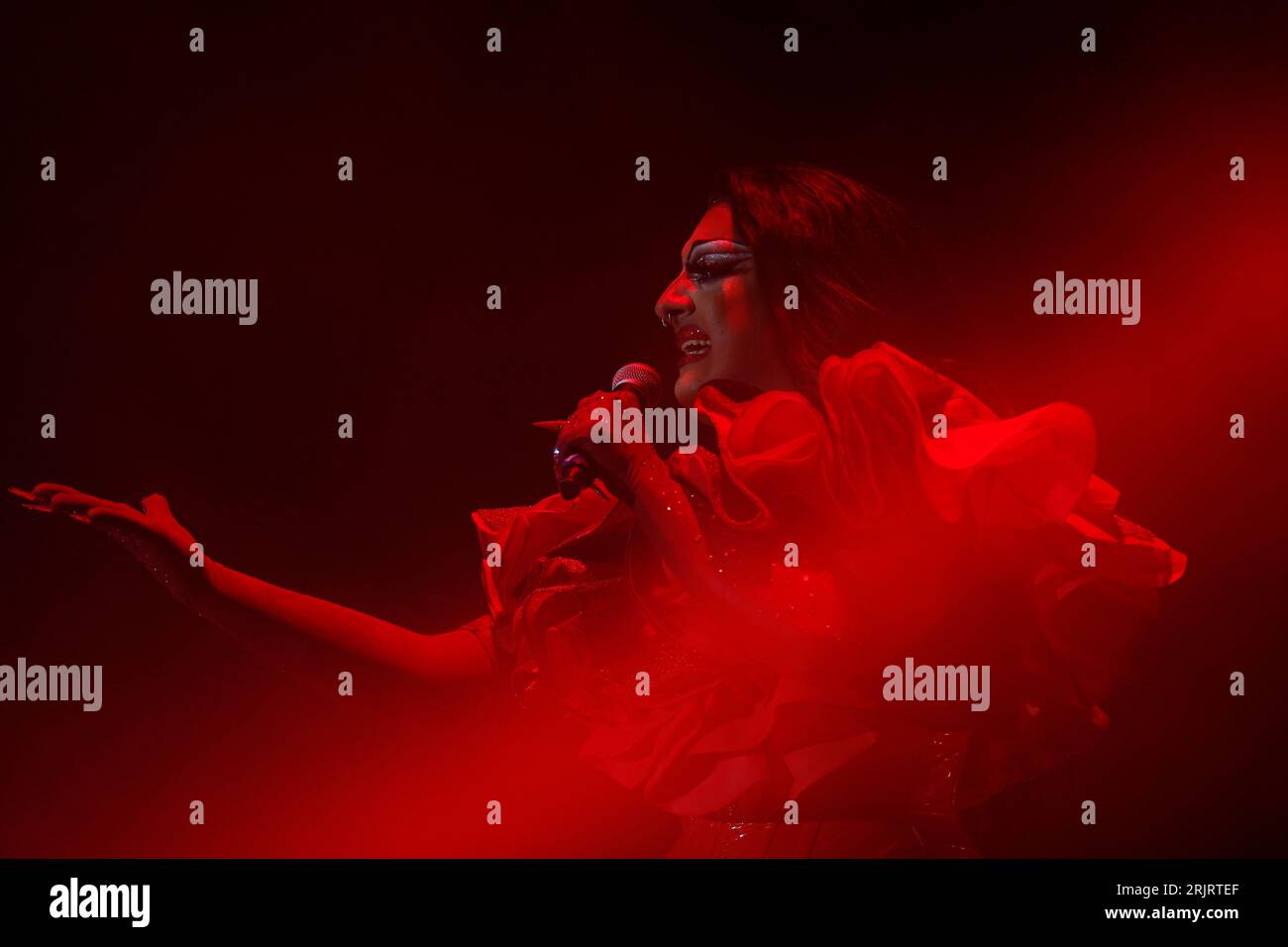 August 18, 2023, Madrid, Madrid, Spain: The Spanish drag queen and ...