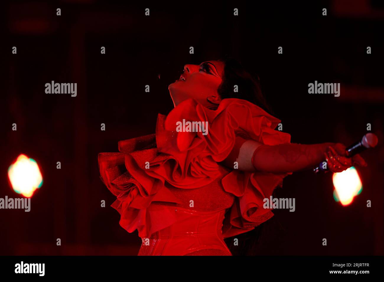 August 18, 2023, Madrid, Madrid, Spain: The Spanish drag queen and ...